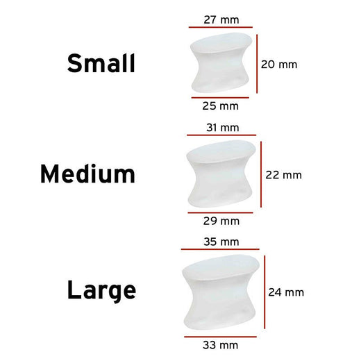 Tåspreder - Køb smart tåskiller i silikone her – Seniorshop